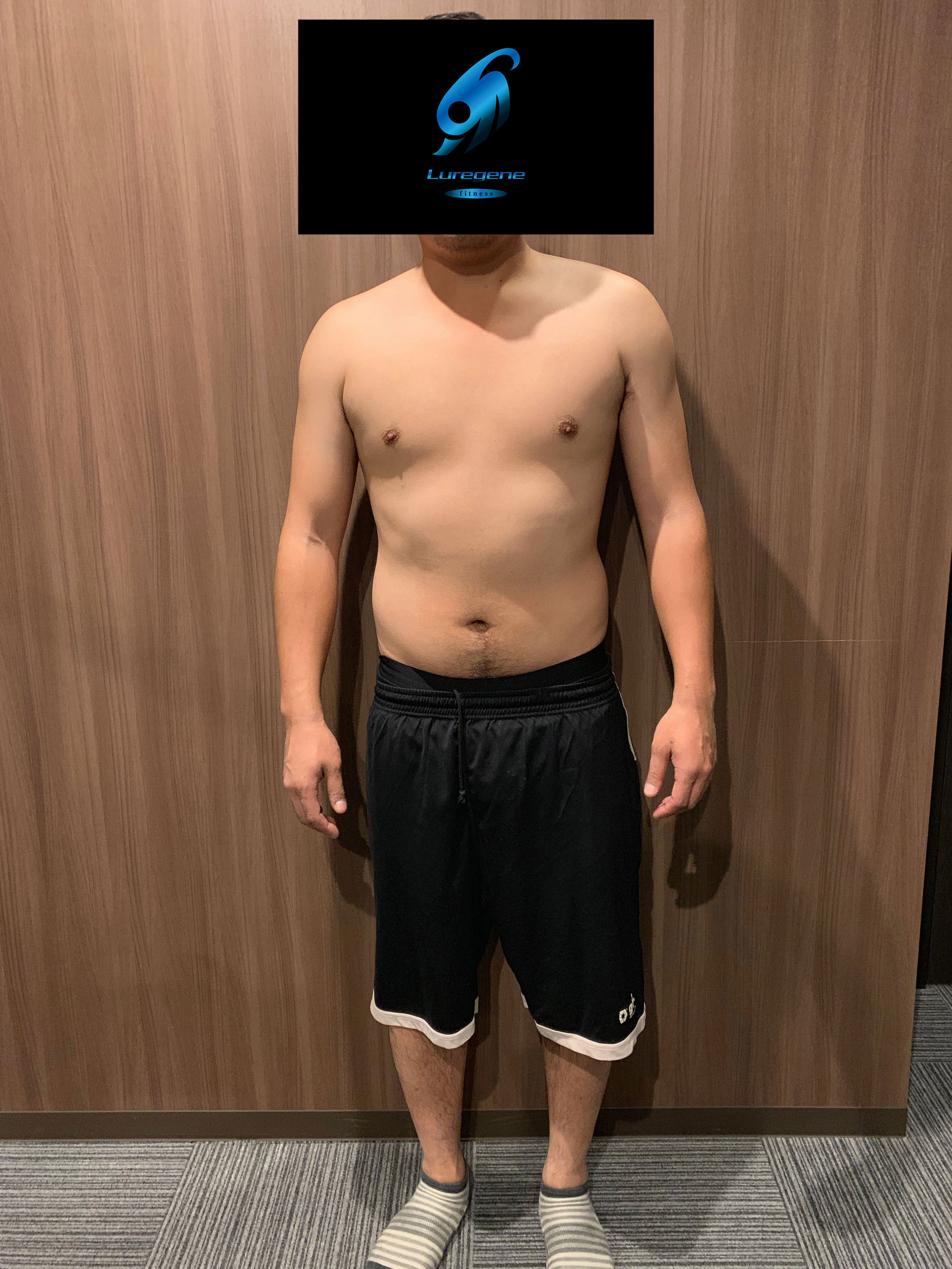 〜N様〜 男性 30代 172cm | ビフォーアフター | 浜松でパーソナルトレーニングを受けるならLuregene Fitnessへ